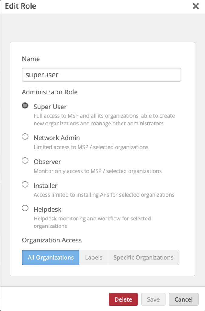 Configuring Okta Admin SSO - Mist