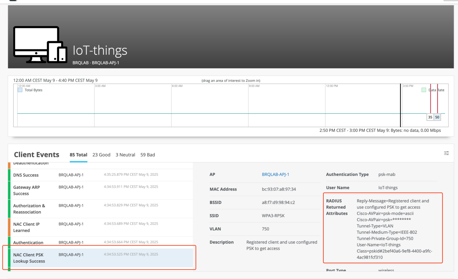 Access Assurance - WPA3 RADIUS PSK - Mist