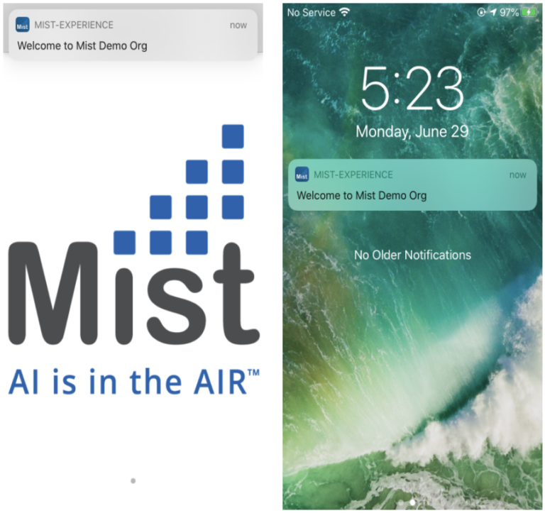 Mist Experience Mobile App - Mist
