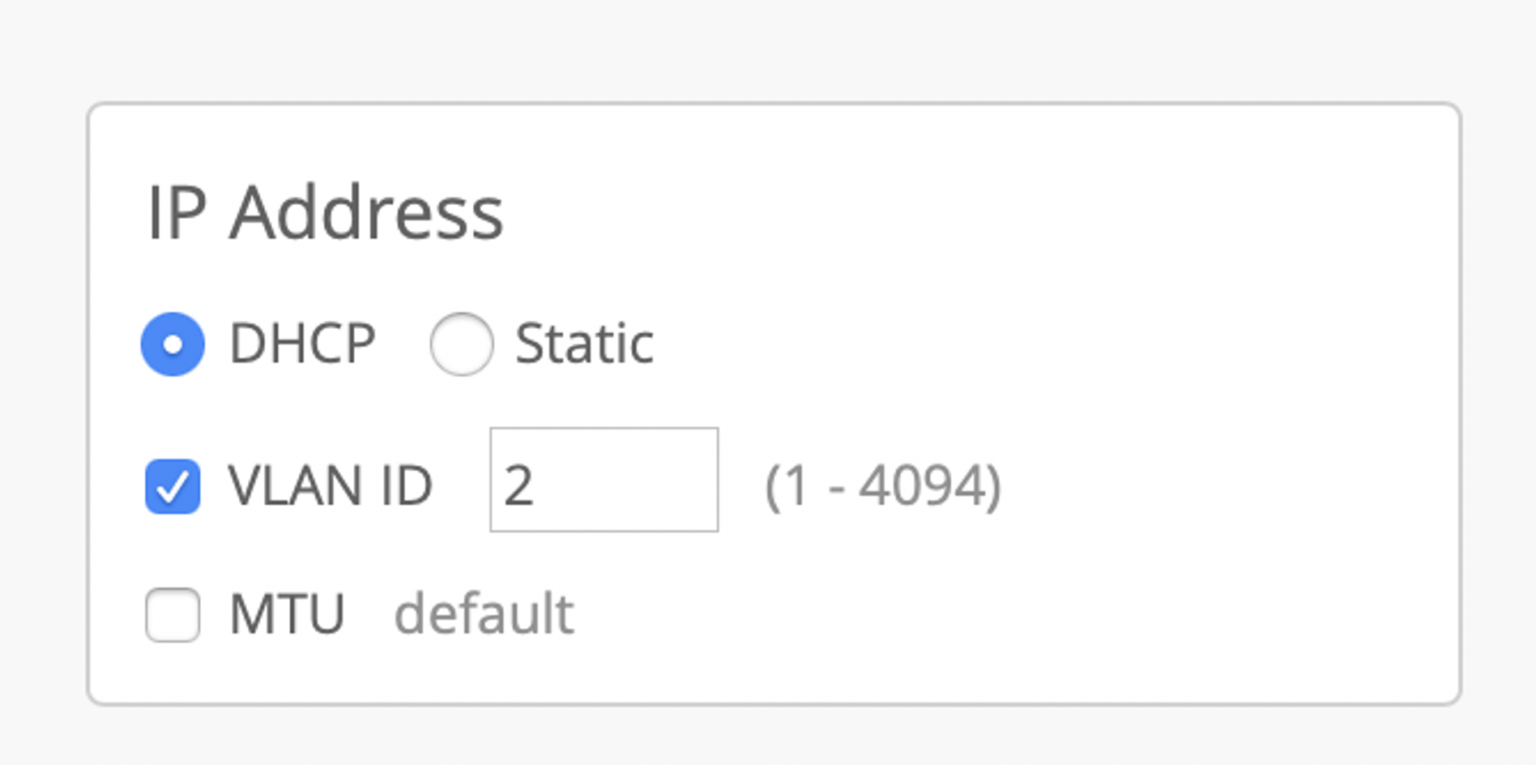 AP Wired Port Configuration - Mist