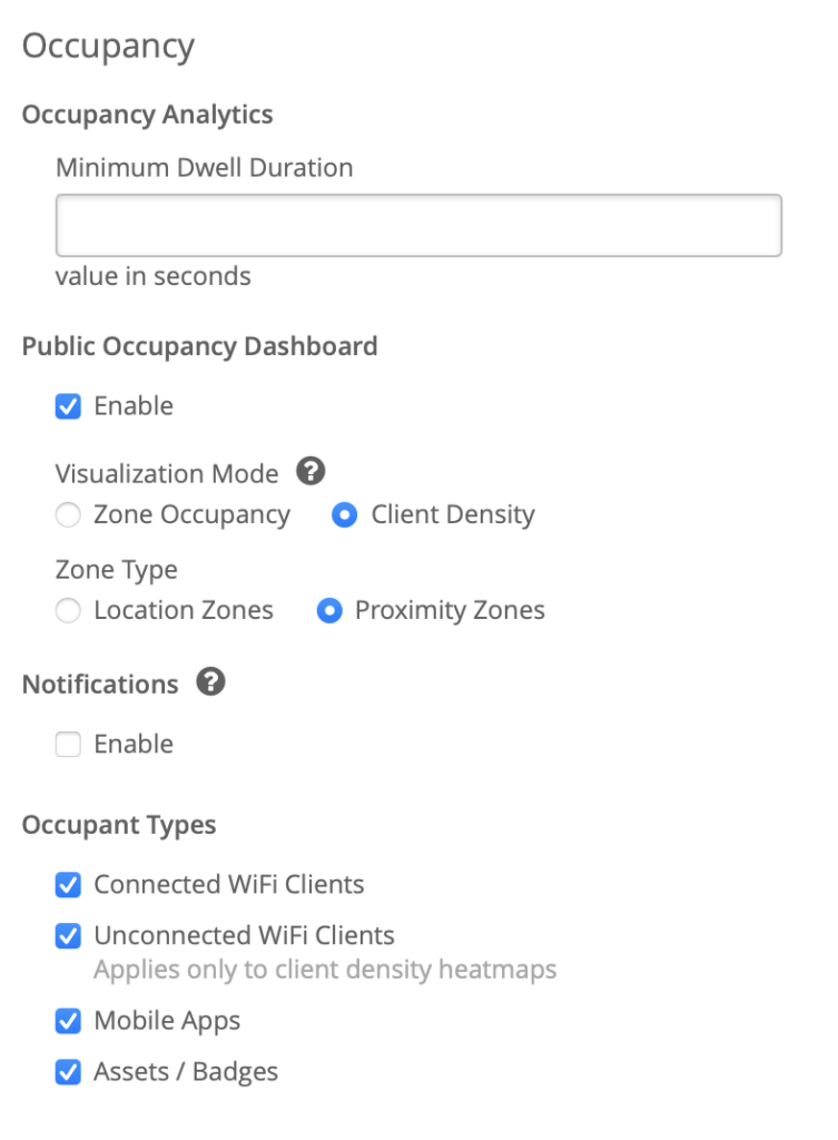 Proximity Zones - Mist