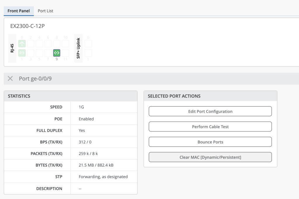 Persistent (Sticky) MAC Learning - Mist