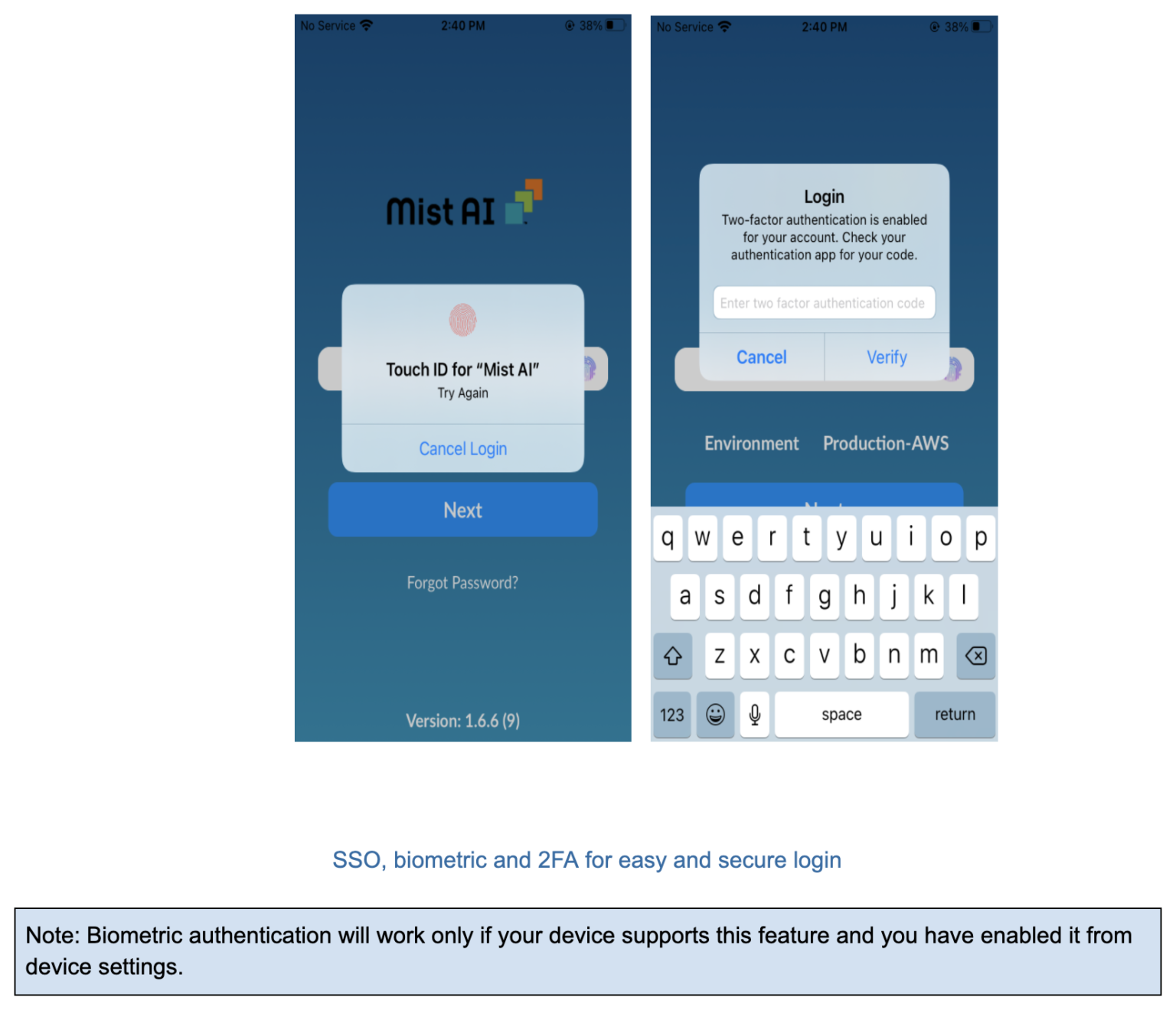 Mist AI Mobile App - Mist