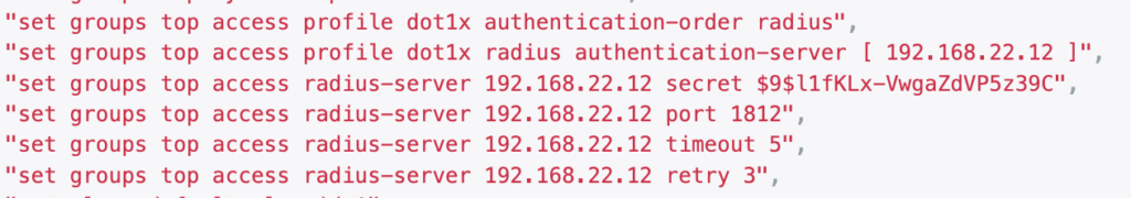 Set up dot1x Authentication for Switch Management Access - Mist