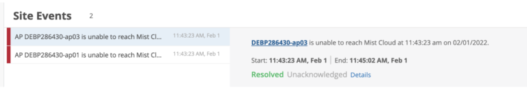 AP Unable to Reach the Mist Cloud? - Mist