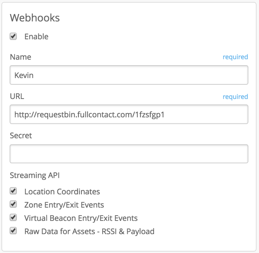 Setting up Webhooks in Mist - Mist
