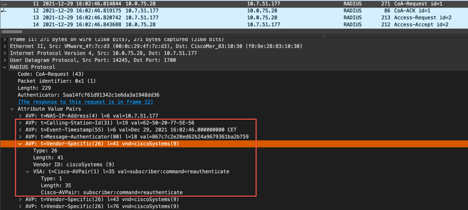 Mist RADIUS Attributes - Mist