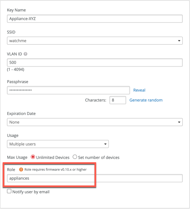 Multi PSK - Mist IoT Assurance - Mist