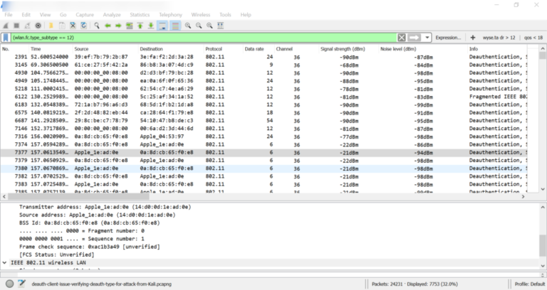What is the difference between AP deauthentication and Client ...