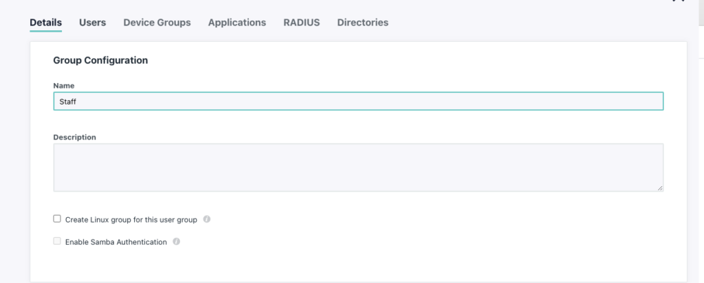 Jumpcloud for Radius - Mist