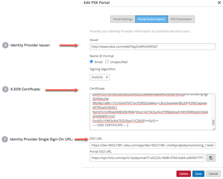 Client Onboarding - PSK Portals - Mist