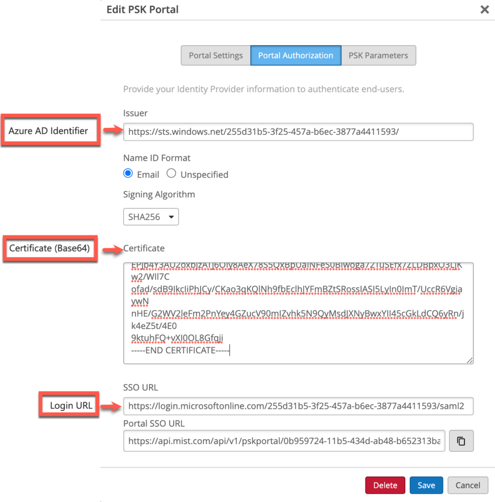 Client Onboarding - PSK Portals - Mist