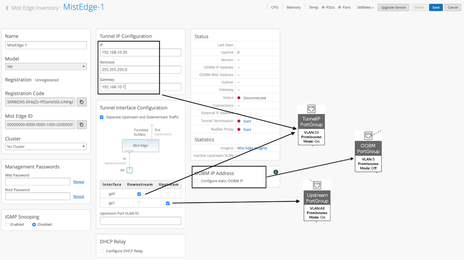 Virtual Mist Edge - Mist