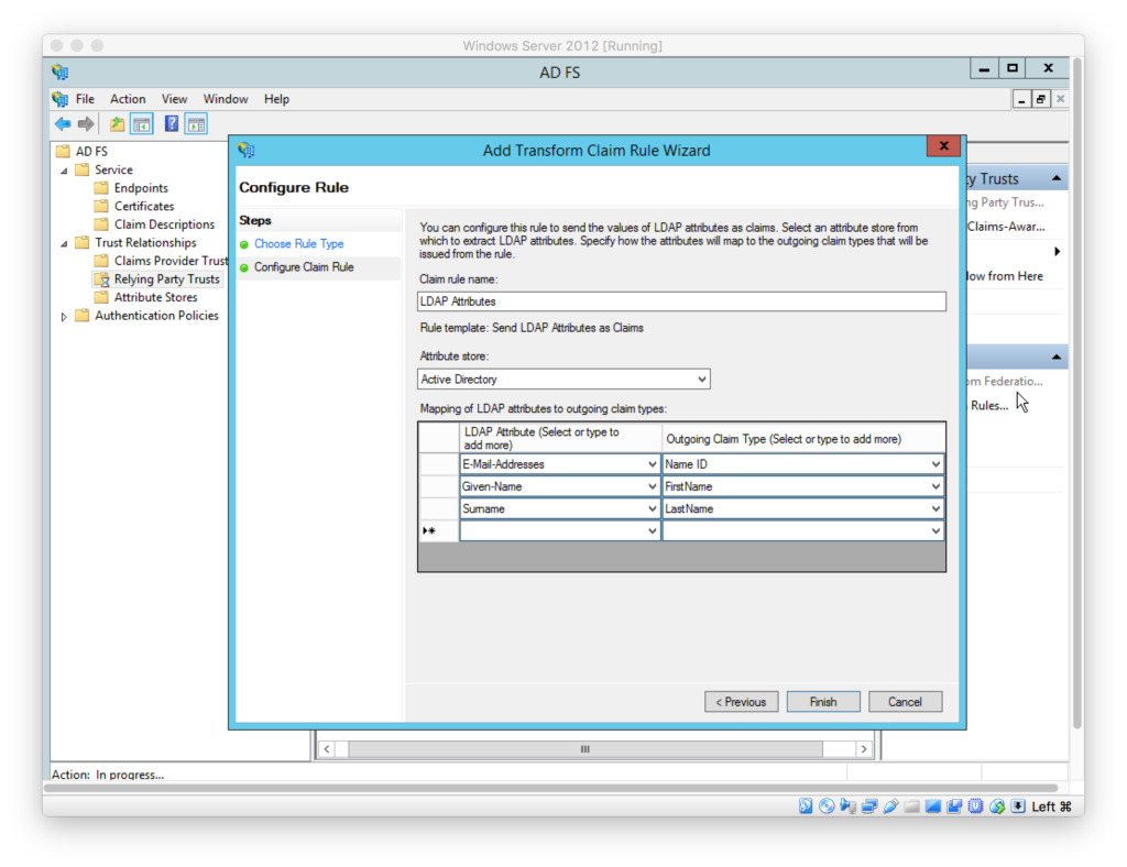 SAML setup with ADFS - Mist