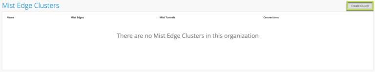 Virtual Mist Edge - Mist
