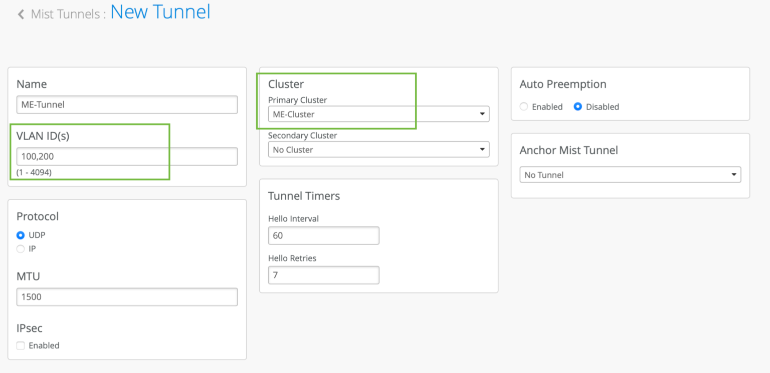 Virtual Mist Edge - Mist