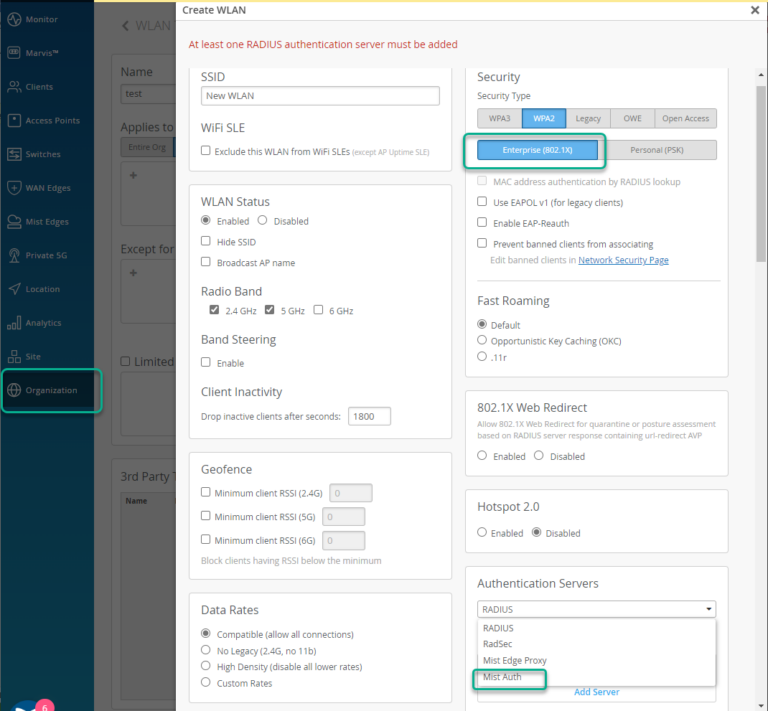 Access Assurance Getting Started Guide - Mist