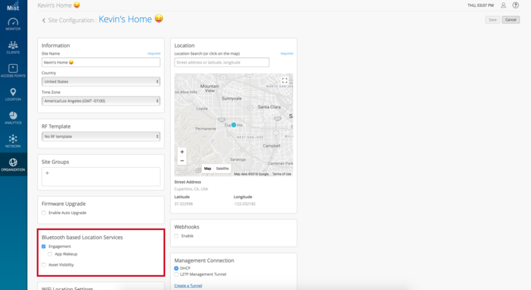 Location Deployment Guide - Mist