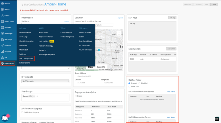 Mist Edge Radius Proxy Configuration Guide - Mist