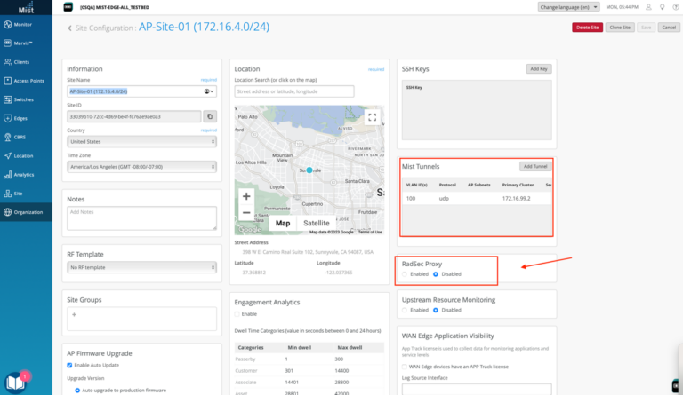 Mist Edge Radius Proxy Configuration Guide - Mist