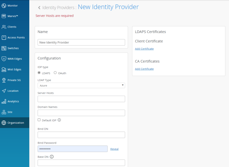 Access Assurance Getting Started Guide - Mist