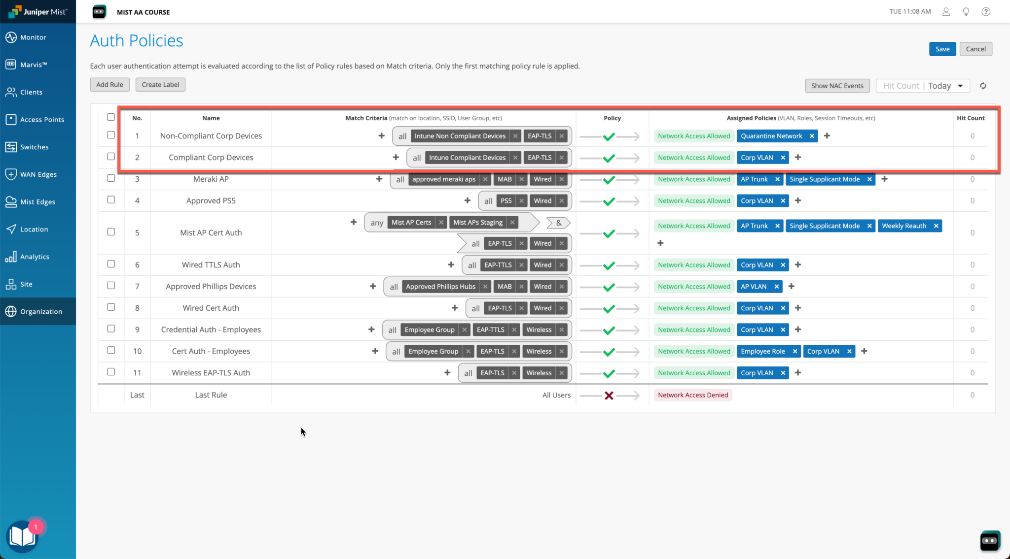 Microsoft Intune Integration - Mist