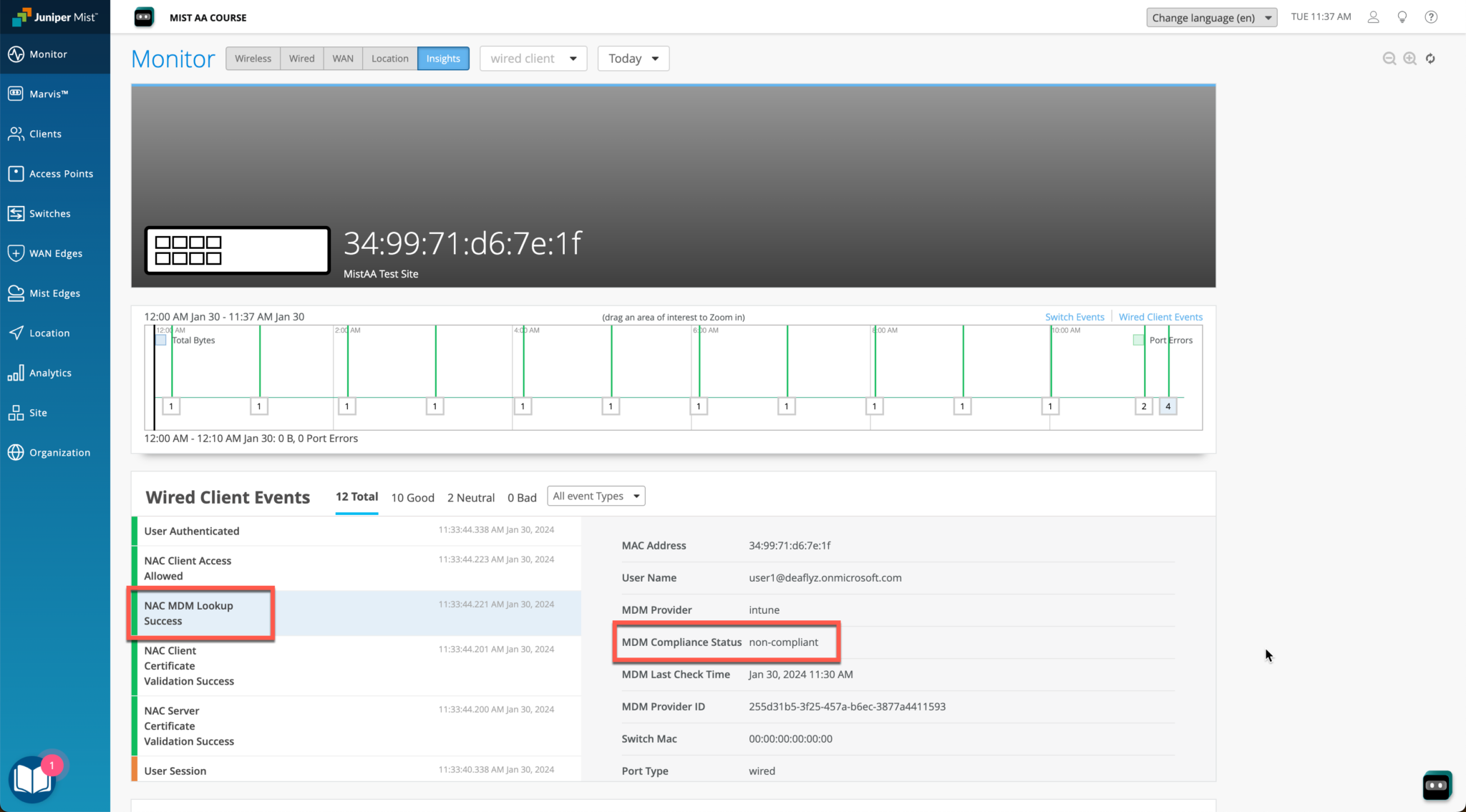 Microsoft Intune Integration - Mist