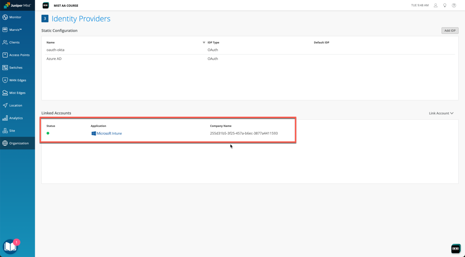Microsoft Intune Integration - Mist