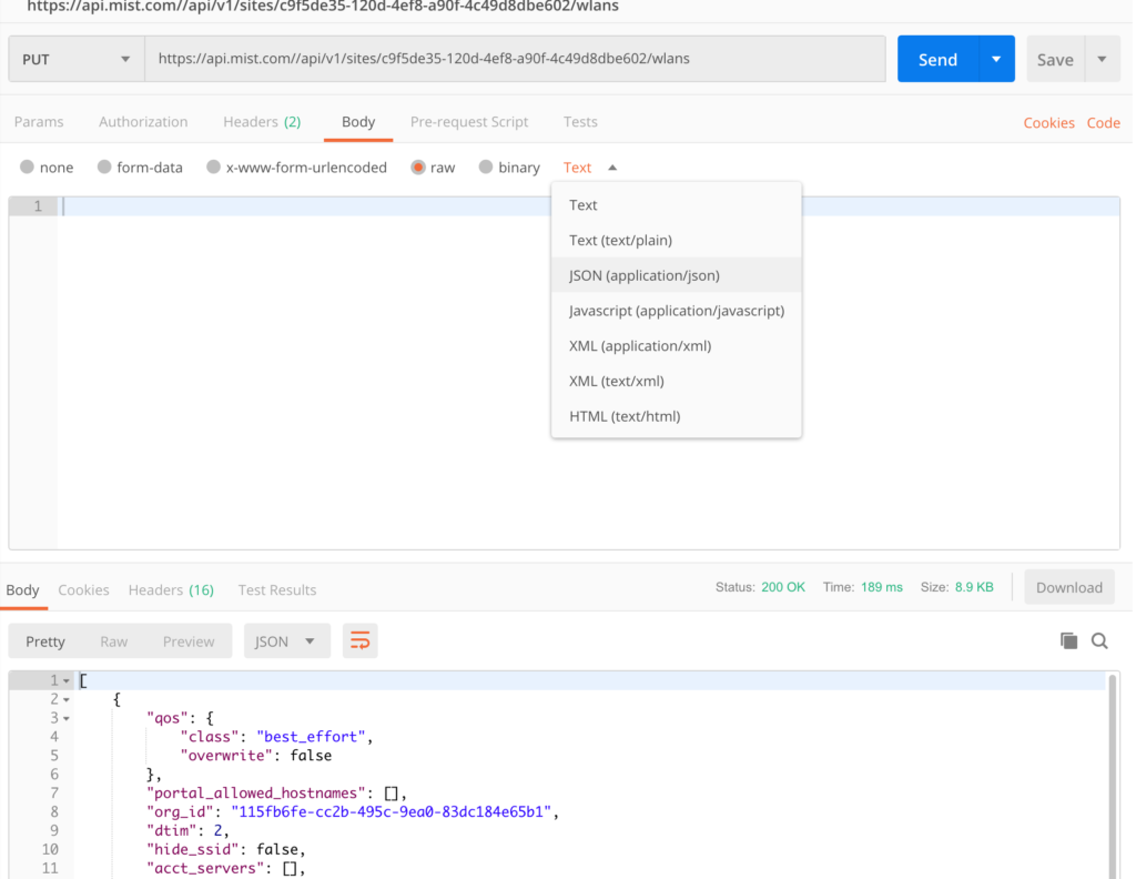 How to generate a User API Token - Mist