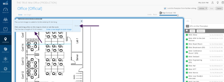 Good Location Setup - Mist